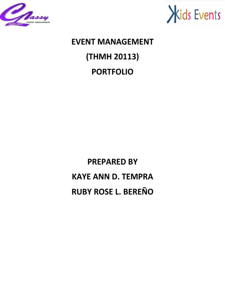 Event Management | PDF