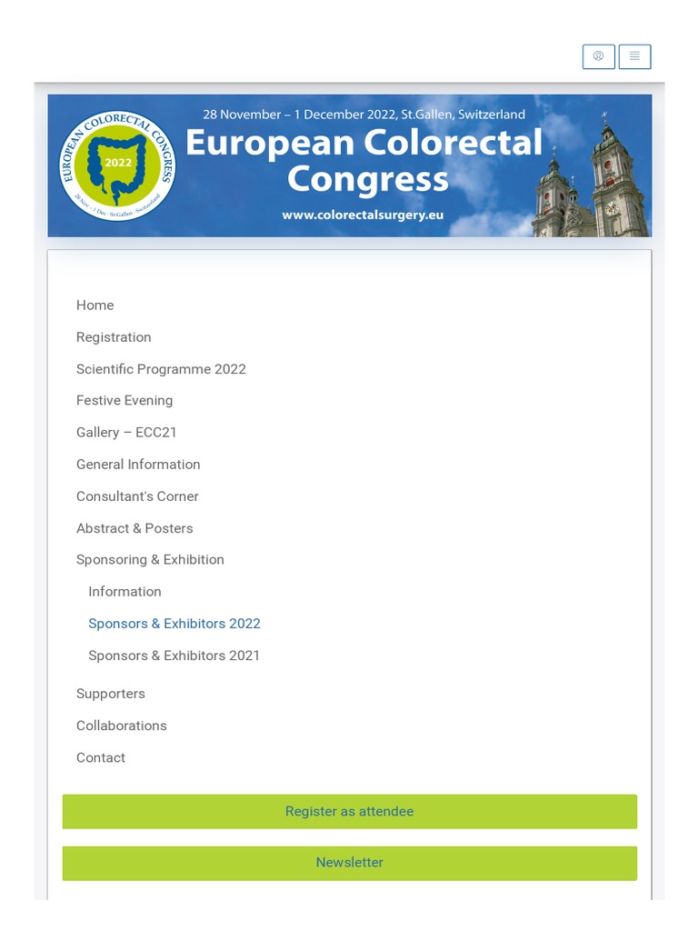 European Colorectal Congress 2025 | PDF