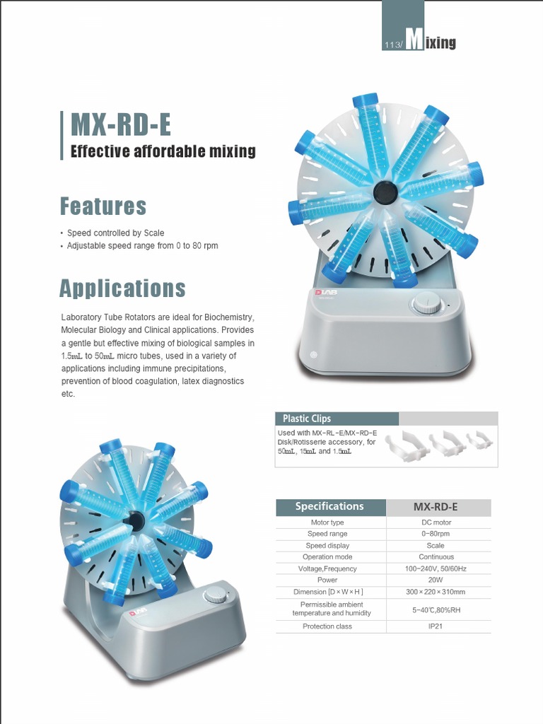 Mx-Rd-E: Features | PDF