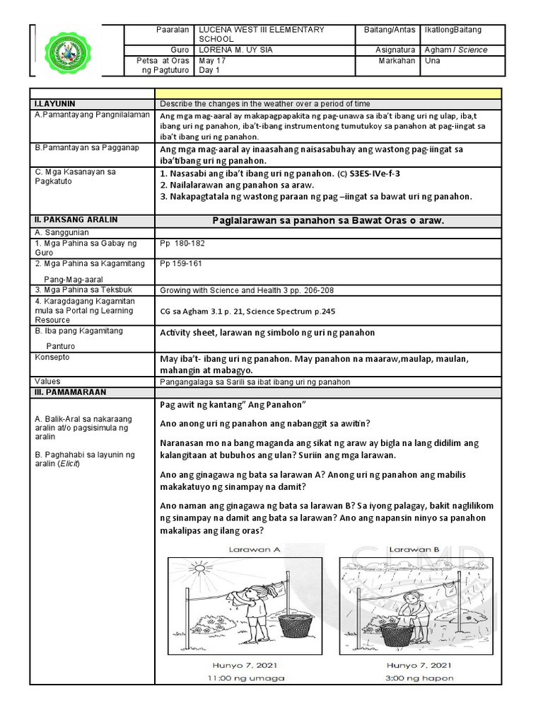 q4 Scie W3 D1 3 | PDF