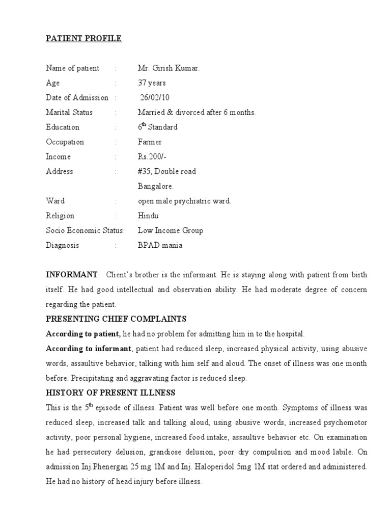 Case Presentation - 1 | PDF