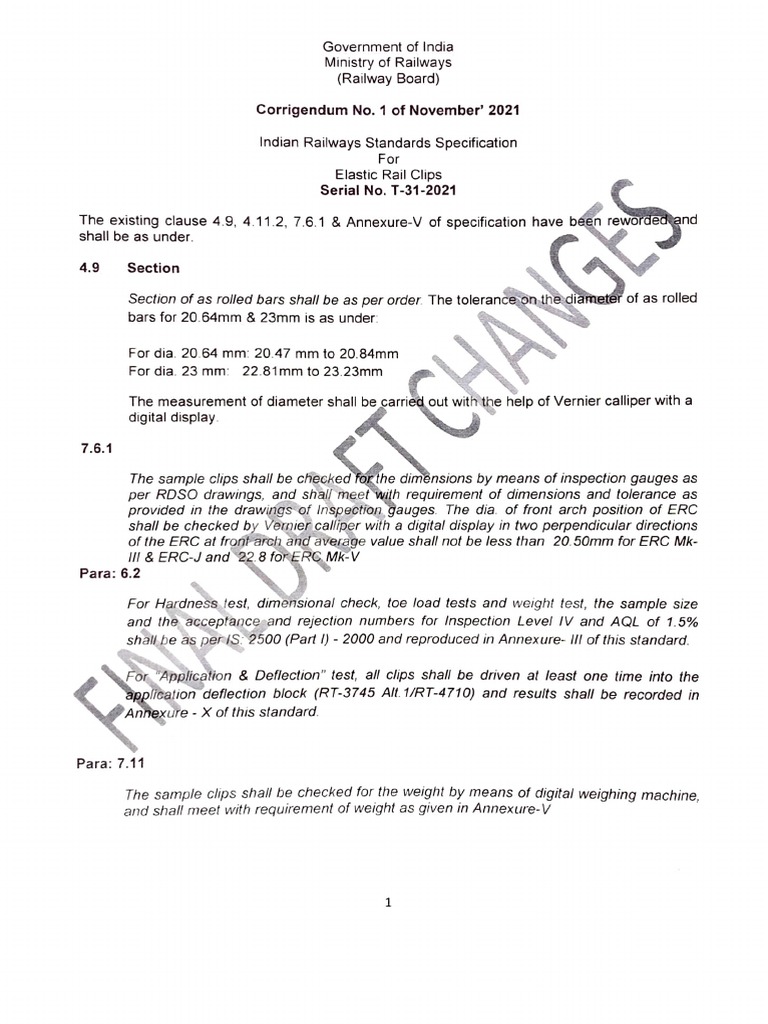 Toe Load Test - Annexure-V | PDF