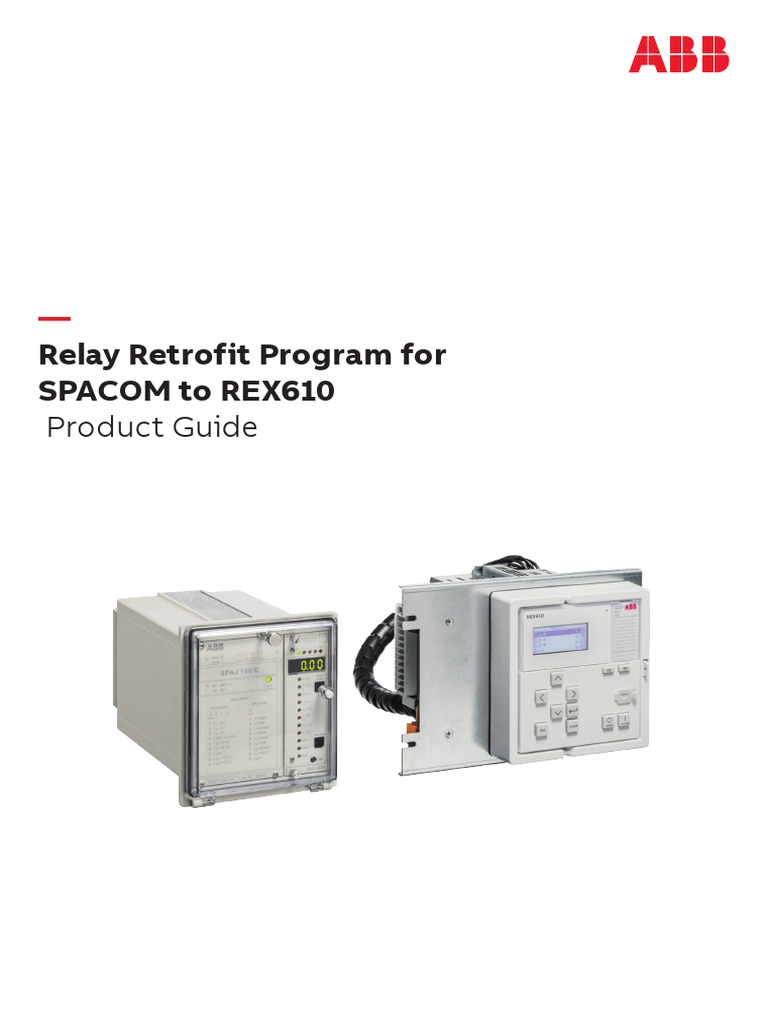 RRP SPACOMtoREX610 PG 2NGA001018 ENa | PDF | Relay | Parameter (Computer Programming)