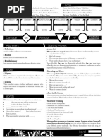 Masks - Character Sheet | PDF