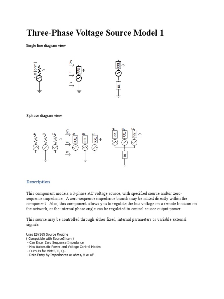 Source Modeling | PDF | Transformer | Electrical Impedance