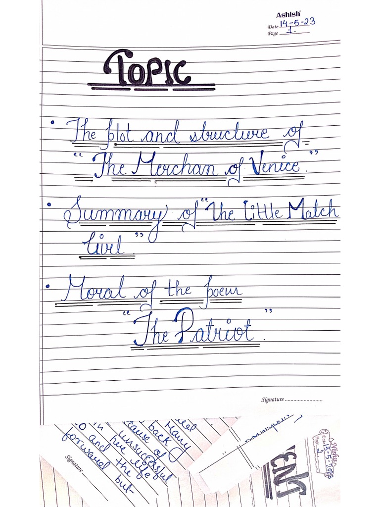 English Literature Project | PDF