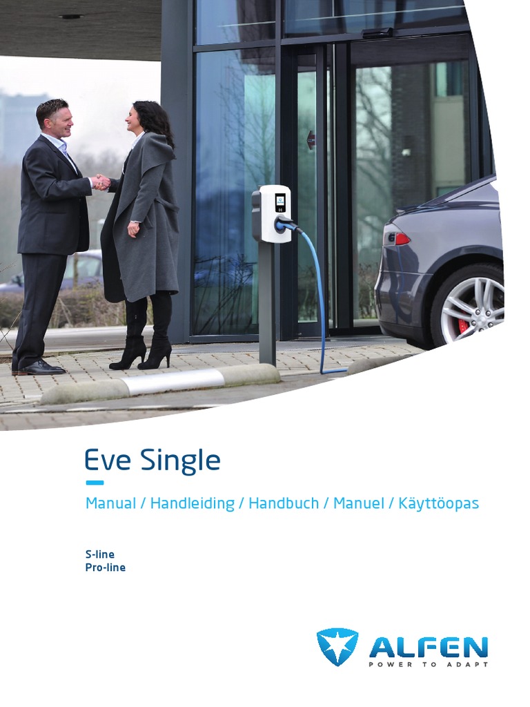 Handleiding Alfen Eve Single Pro Line | PDF