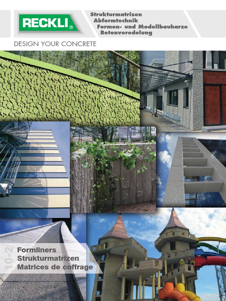 RECKLI Minikatalog - GB DE FR 10-2 | PDF | Building Engineering | Materials