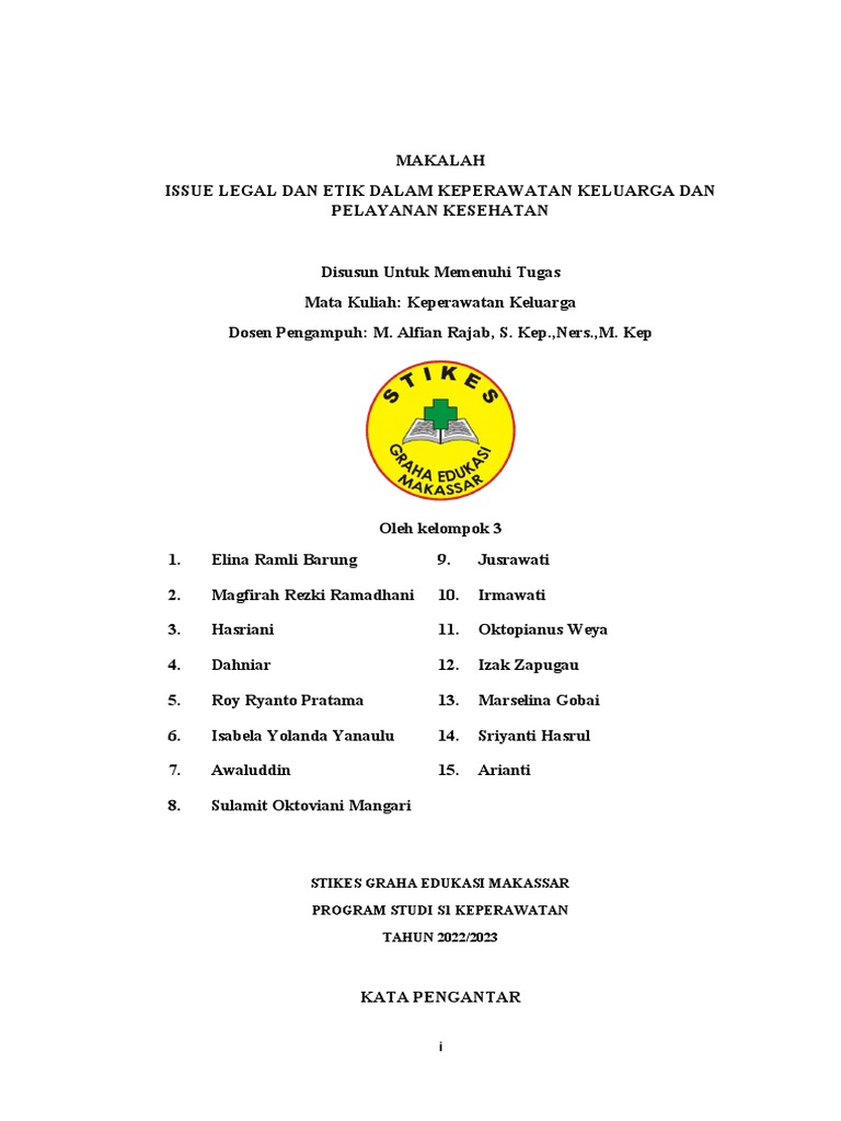 Kep Keluarga Kel 3 | PDF