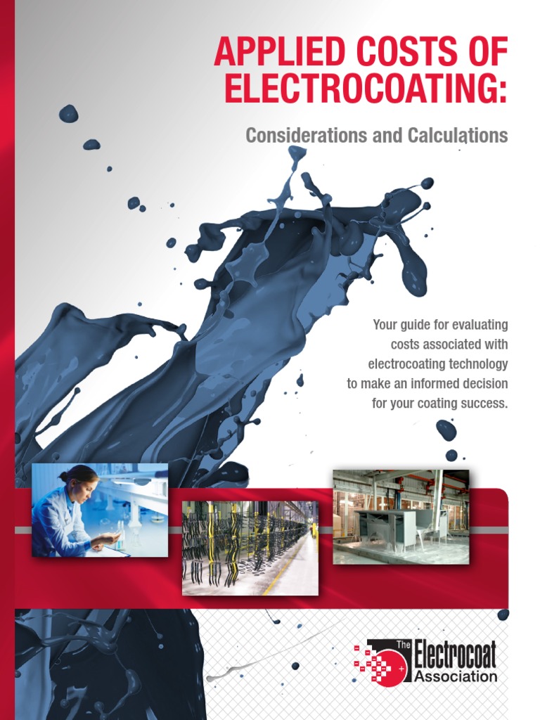 ECA Electrocoating Cost Evaluation Guide | PDF