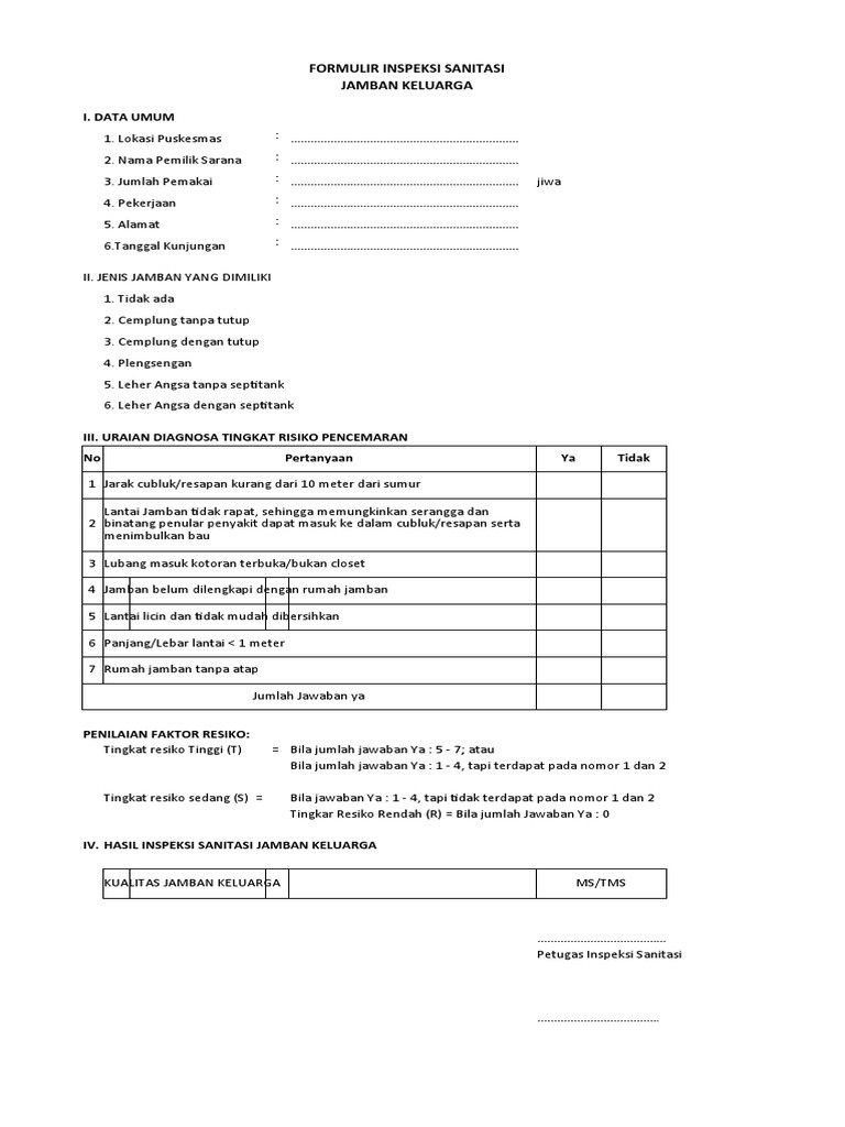 JAMBAN | PDF | Kesehatan Holistik