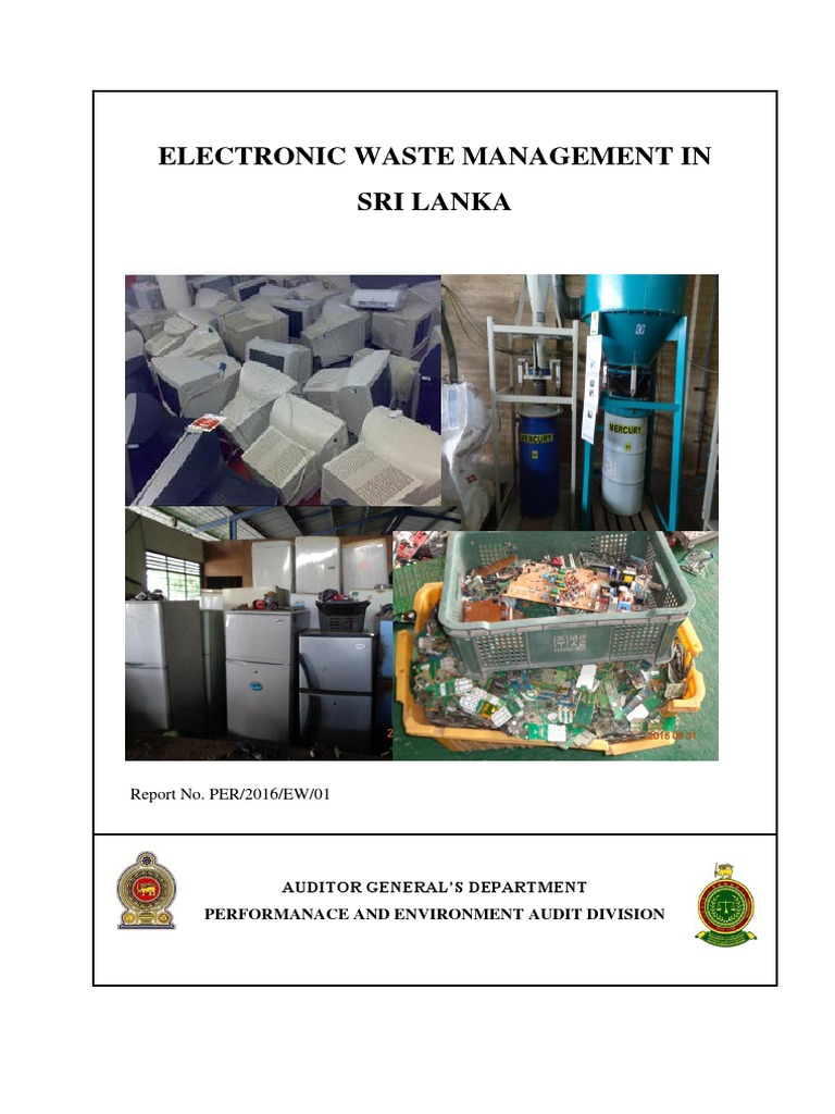 Electronic Waste Management in Sri Lanka Performance and Environmental ...
