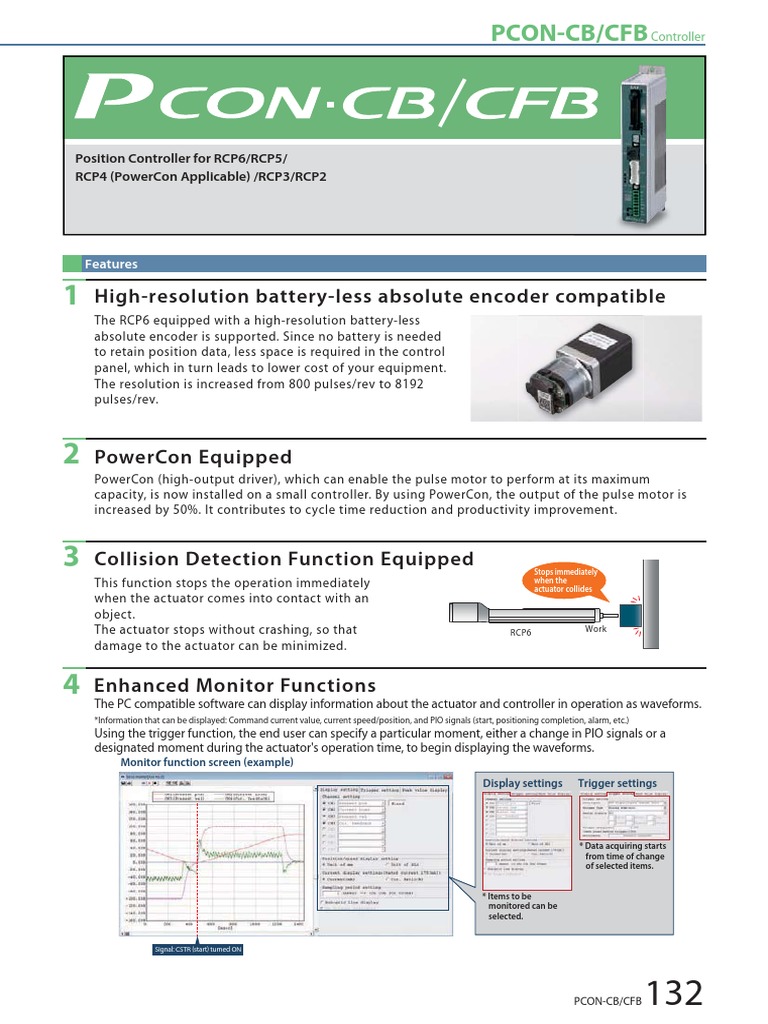 DS Controller PCON-CB | PDF | Binary Coded Decimal | Power Supply