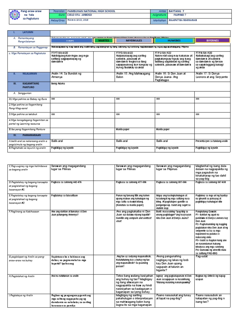4th Grading WK 5 | PDF