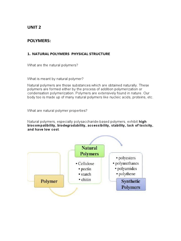 Aravind Unit 2 | Download Free PDF | Polymers | Sintering