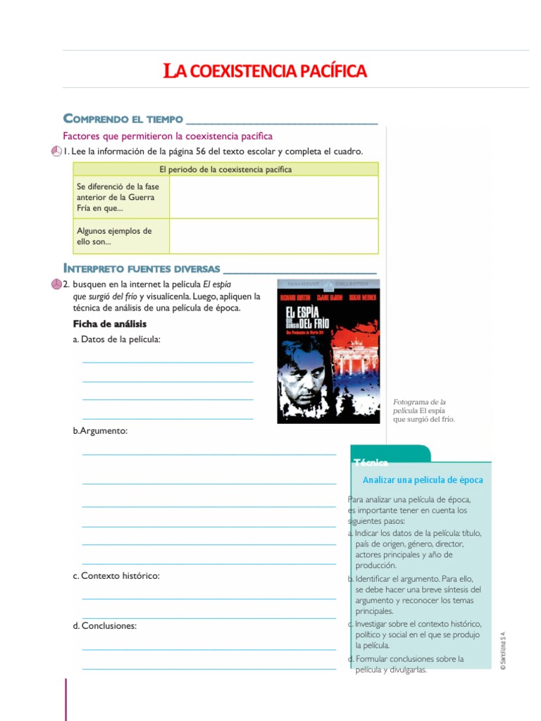 Practica La Coexistencia Pacifica | PDF