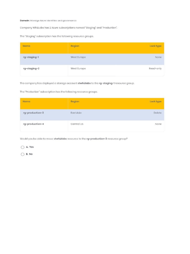 AZ104 Exam Questions 2 | PDF