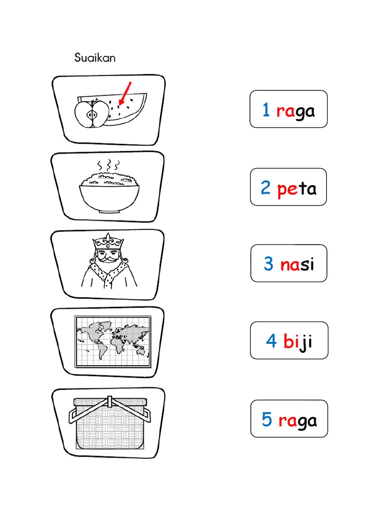 Suku Kata KV Suaikan | PDF