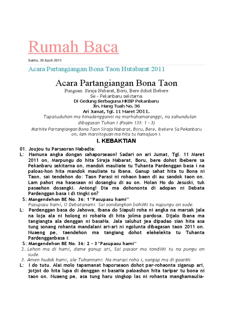 Bona Taon Siregar | PDF