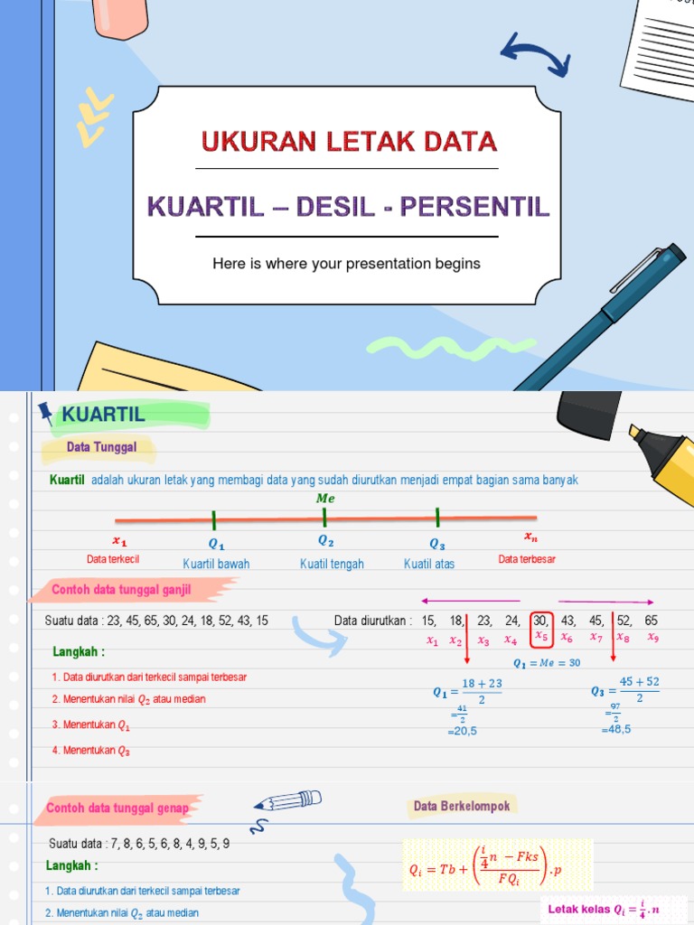 Kuartil Desil Persentil | PDF