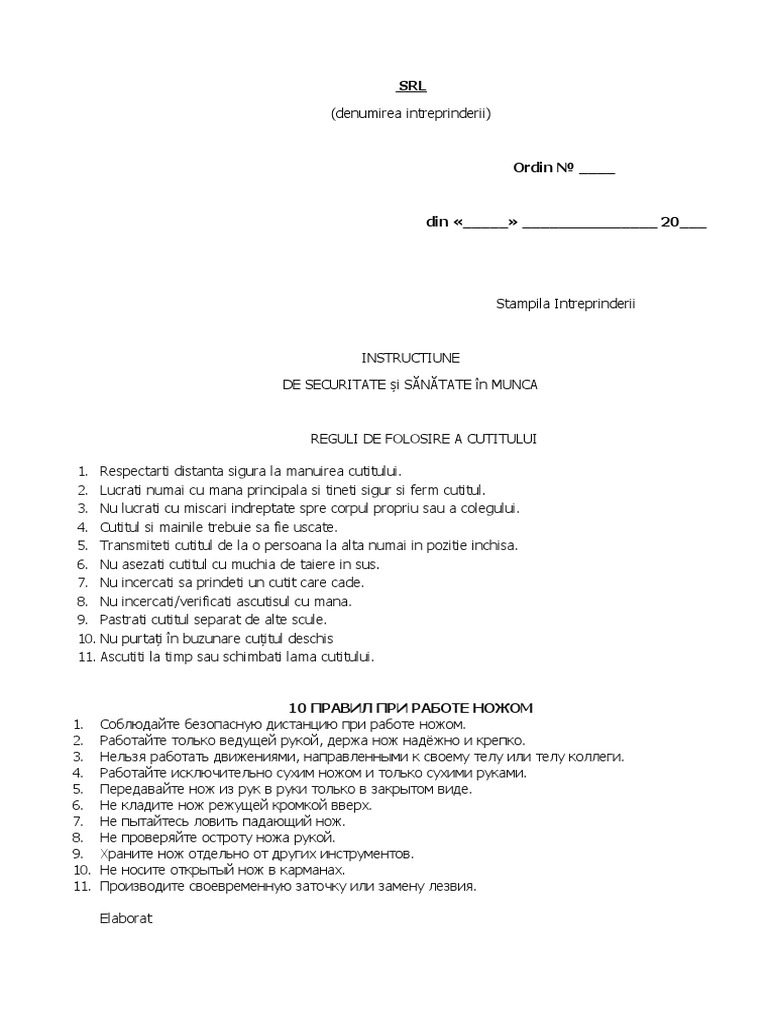 100 ISSM REGULI DE FOLOSIRE A CUTITULUI | PDF