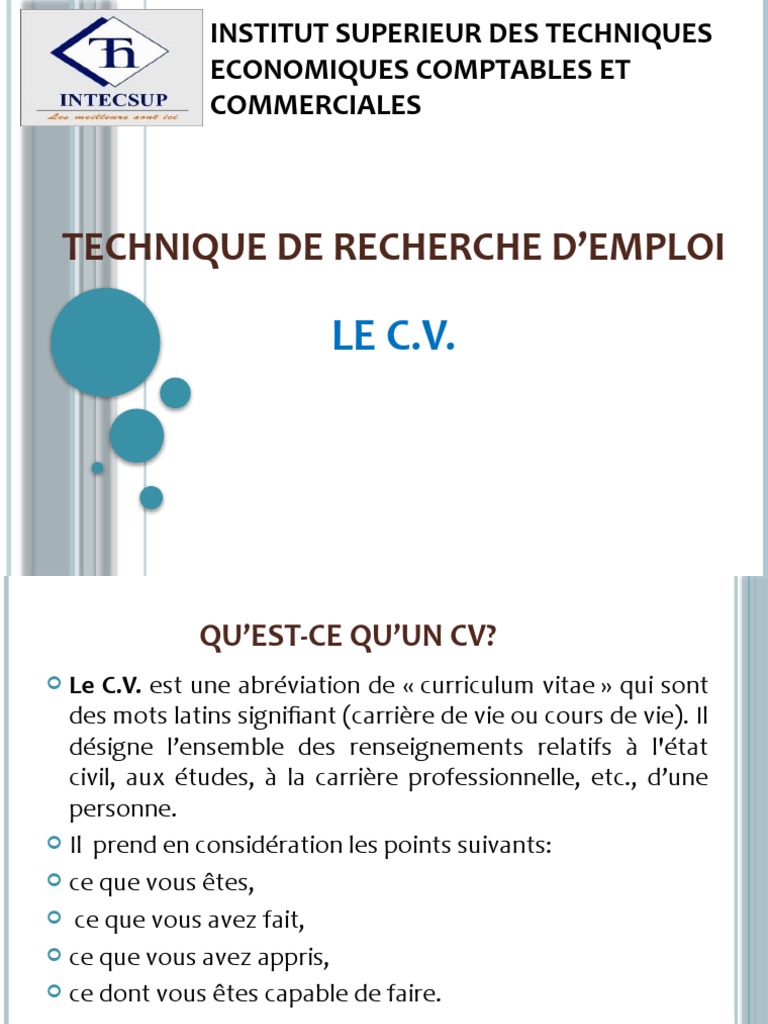 CV MDF | PDF