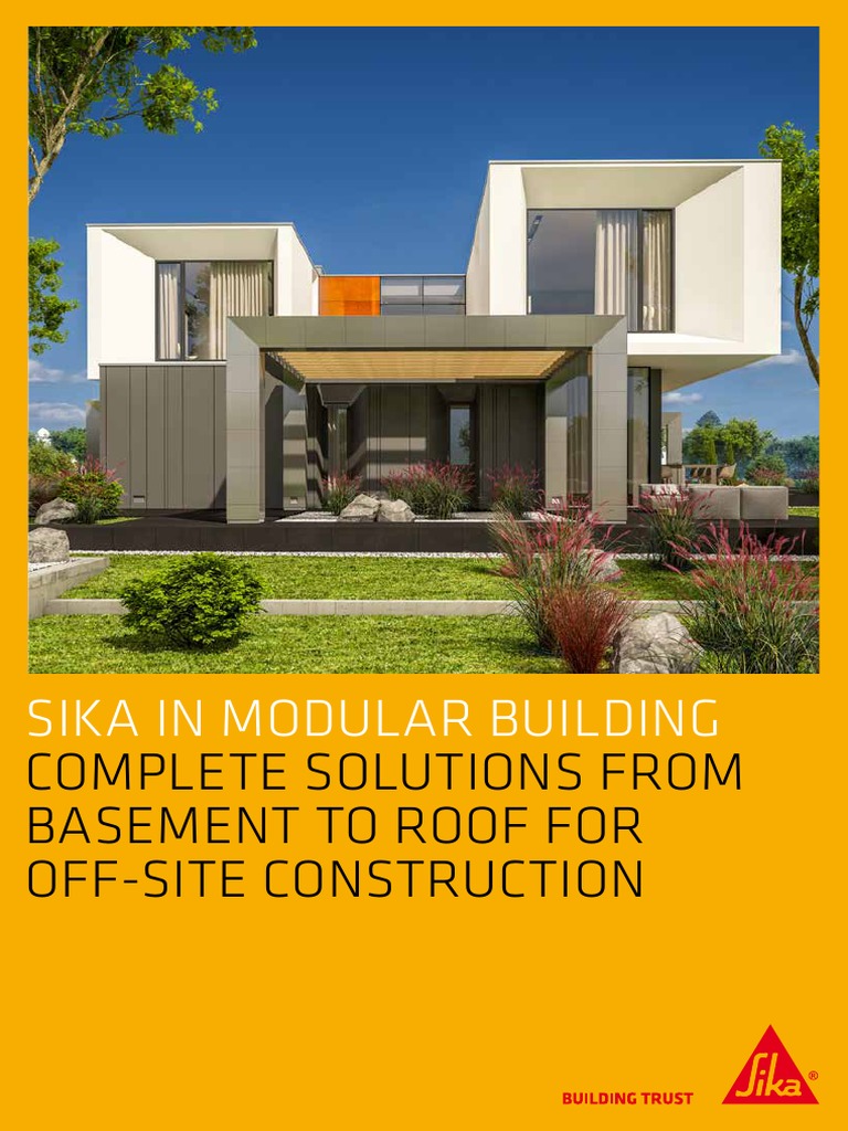 Brochure-Sika-in-modular-building | PDF