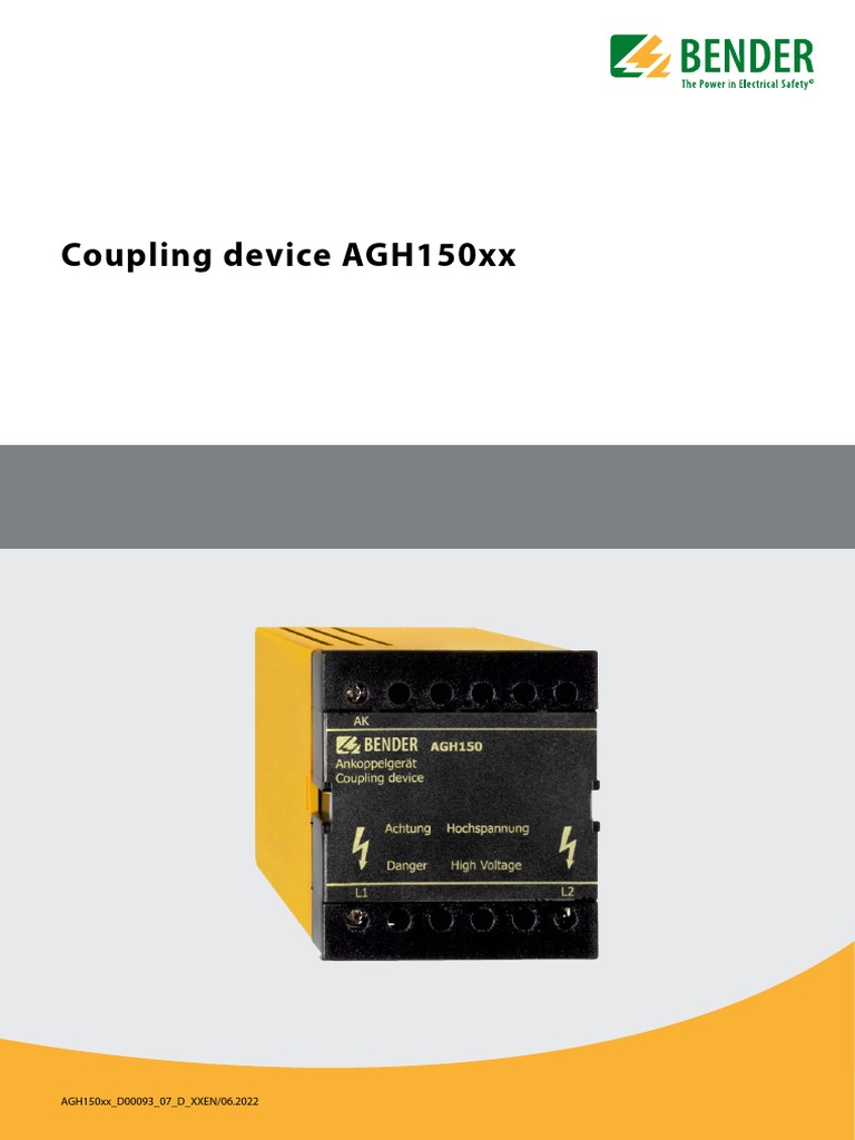 AGH150xx D00093 D XXEN | PDF | Alternating Current | Insulator ...