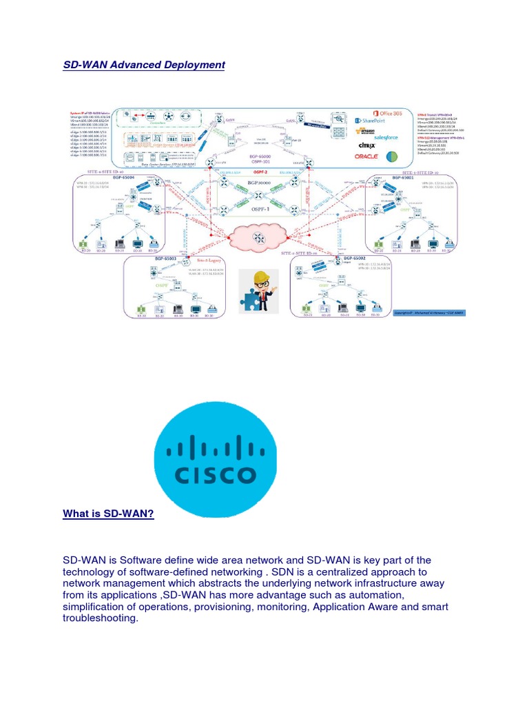 SDWAN Deployment | PDF | Computer Network | Ip Address