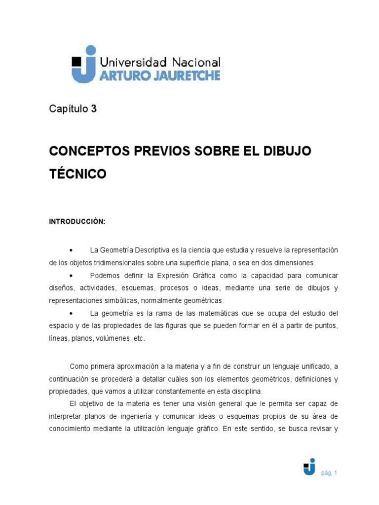 03 Conceptos Previos Sobre El Dibujo Técnico | PDF | Ángulo | Geometría