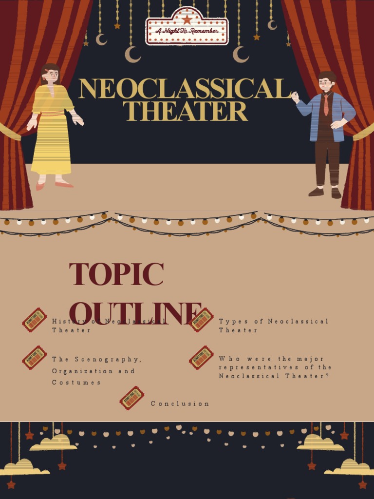 Neoclassical Theater: History and Costumes | PDF | Theatre | Clothing