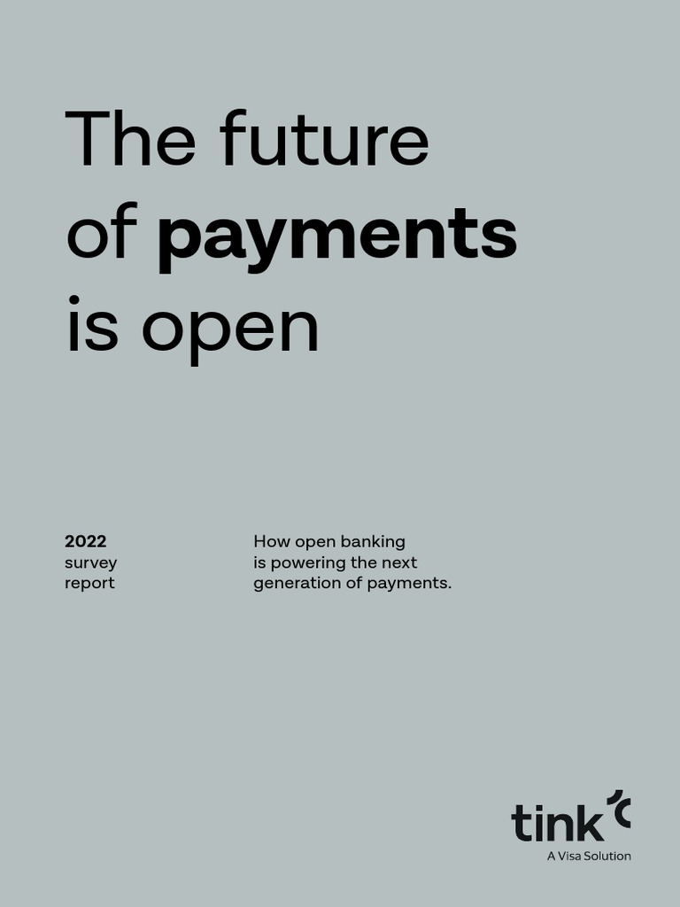 Tink - The Future of Payments Is Open | PDF | Cash | Credit Card