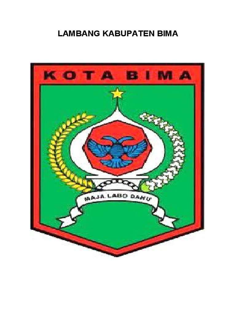 Lambang kesultanan Kabupaten BIma | PDF