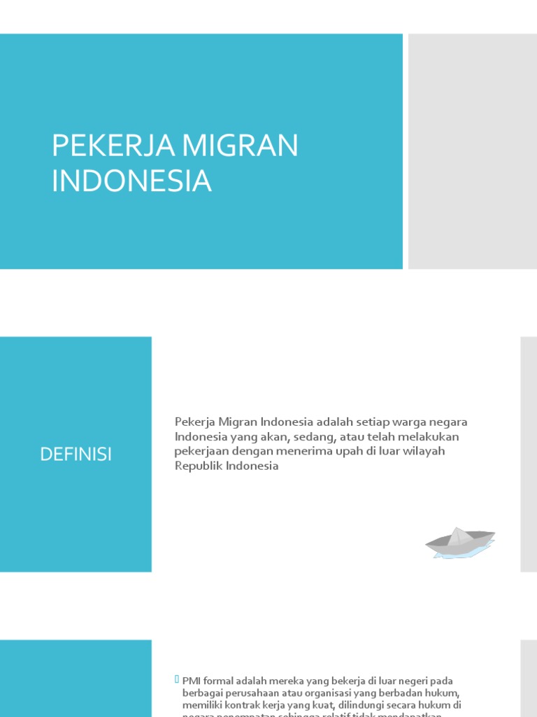 Pekerja Migran Indonesia | PDF