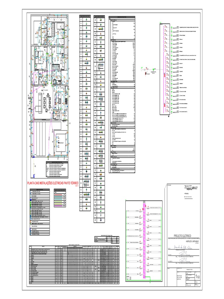 Projeto Eletrico - Prancha 01 | PDF