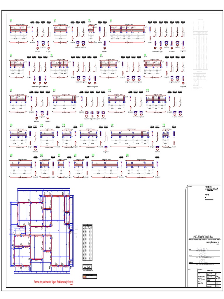 Estrutural - Prancha 02 | PDF