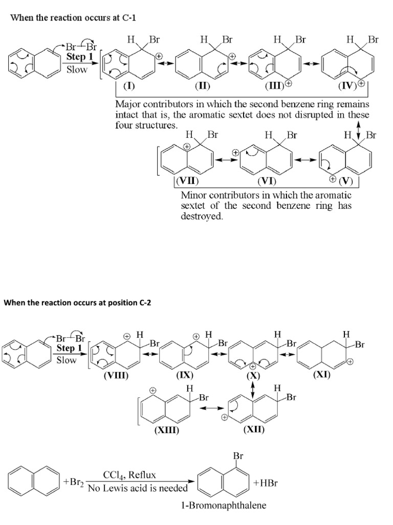 Naphthalene Synthesis and Reactions | PDF