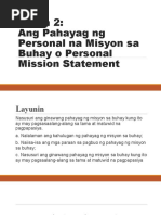 Misyon, Propesyon, at Bokasyon | PDF