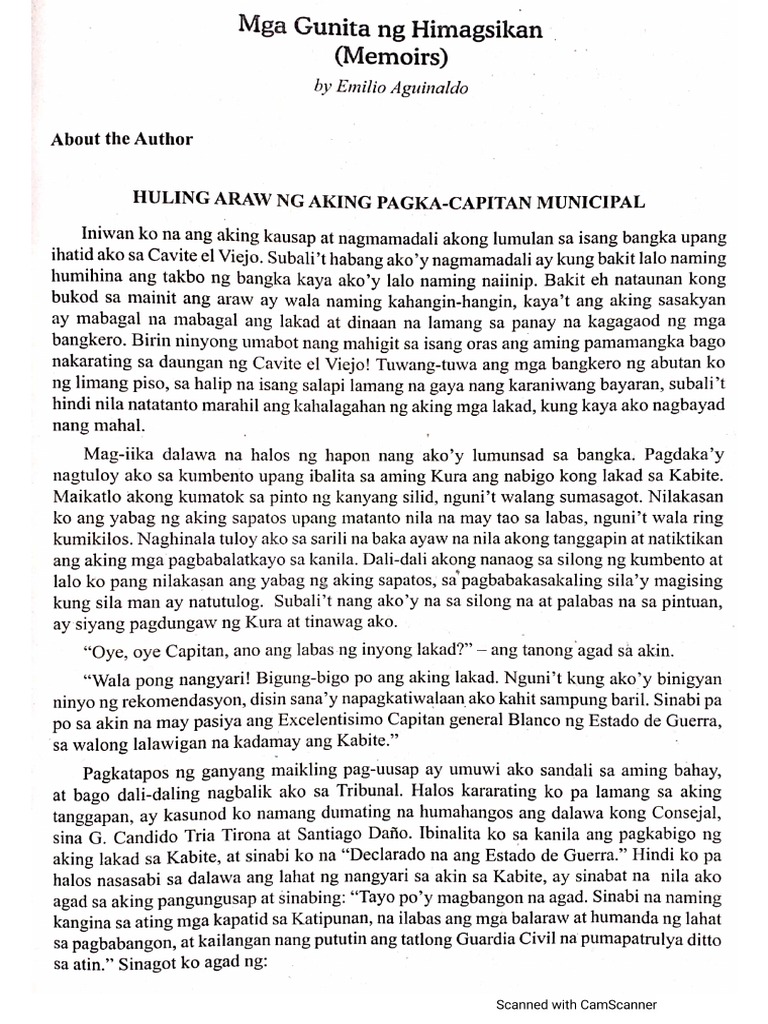 RPH Gunita NG Mga Himagsikan | PDF