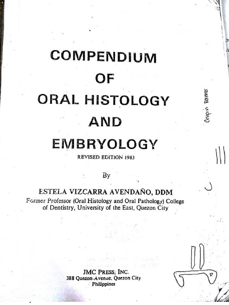 Compendium of Oral Histology and Embryology-Compressed | PDF
