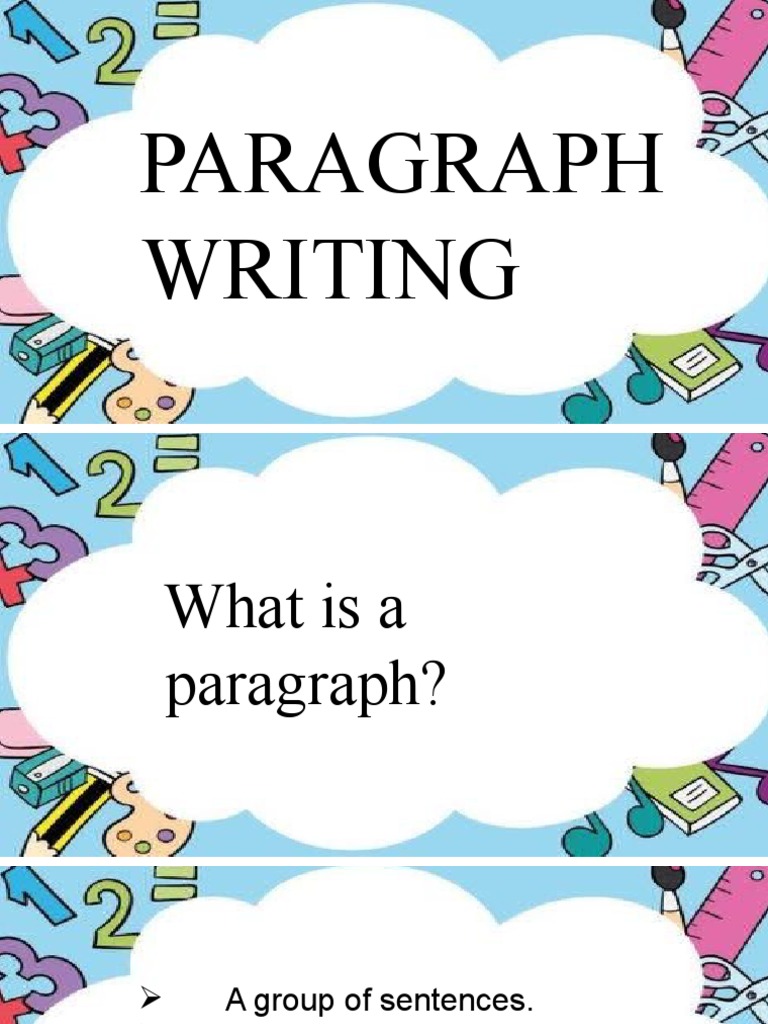 Paragraph Writing | PDF