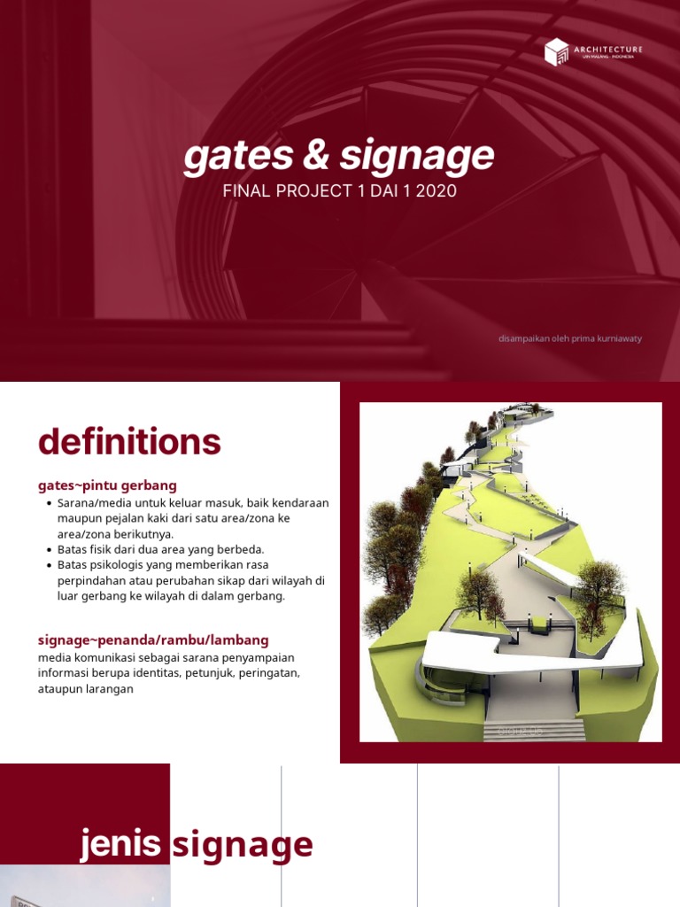 Gates & Signage | PDF