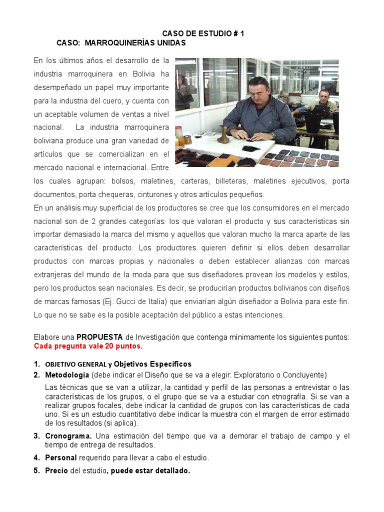 Caso de Estudio 1 Inv Mdo 2 | PDF