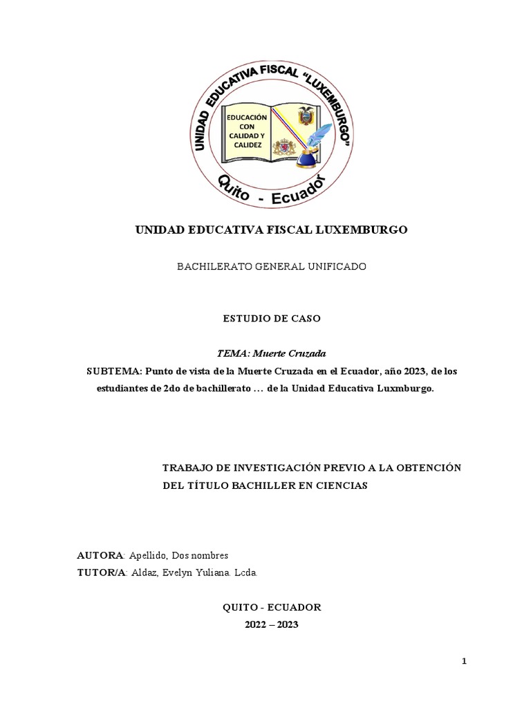 Formato de Proyecto de Grado | PDF