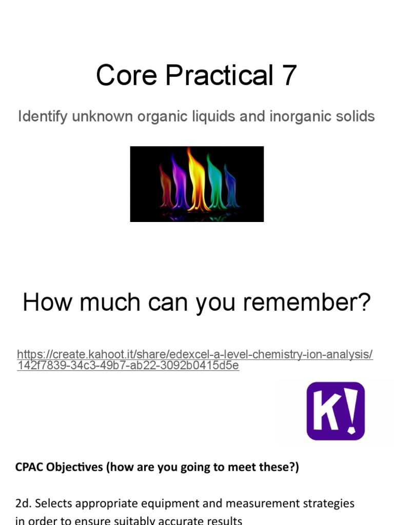 Core Practical 7 | PDF Core Practical 7 | PDF