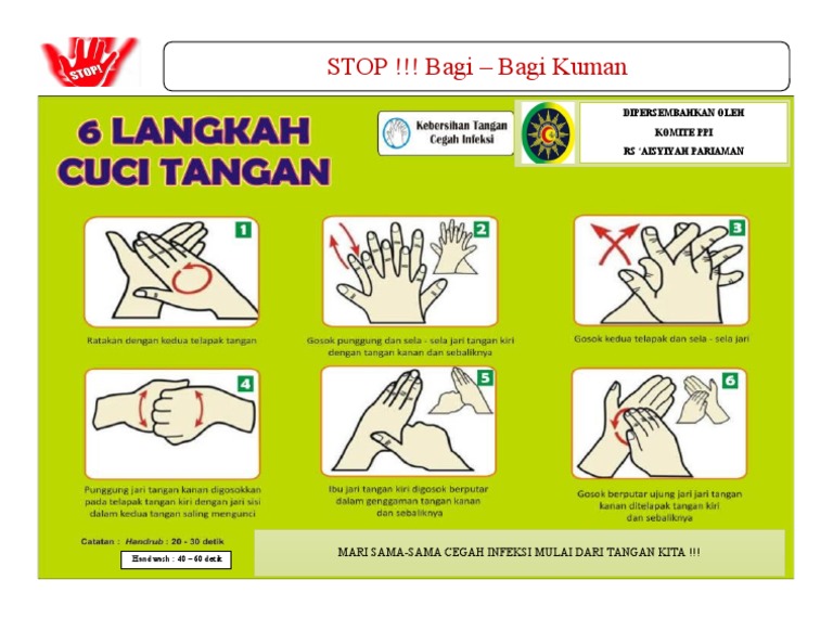 Poster Hand Hygiene Benar | PDF