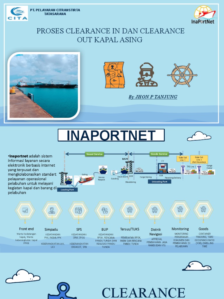 Proses Clearance in Dan Clearance Out Kapal Asing | PDF