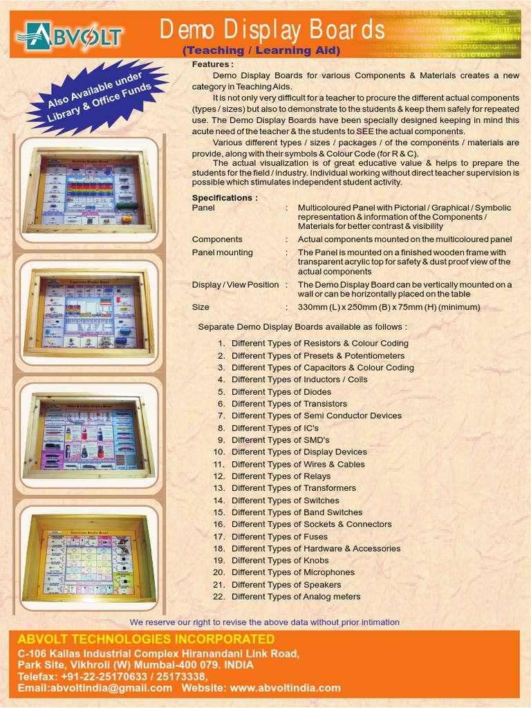 Display Boards | PDF