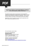 SINP-OASIS User Guide For Applicants | PDF