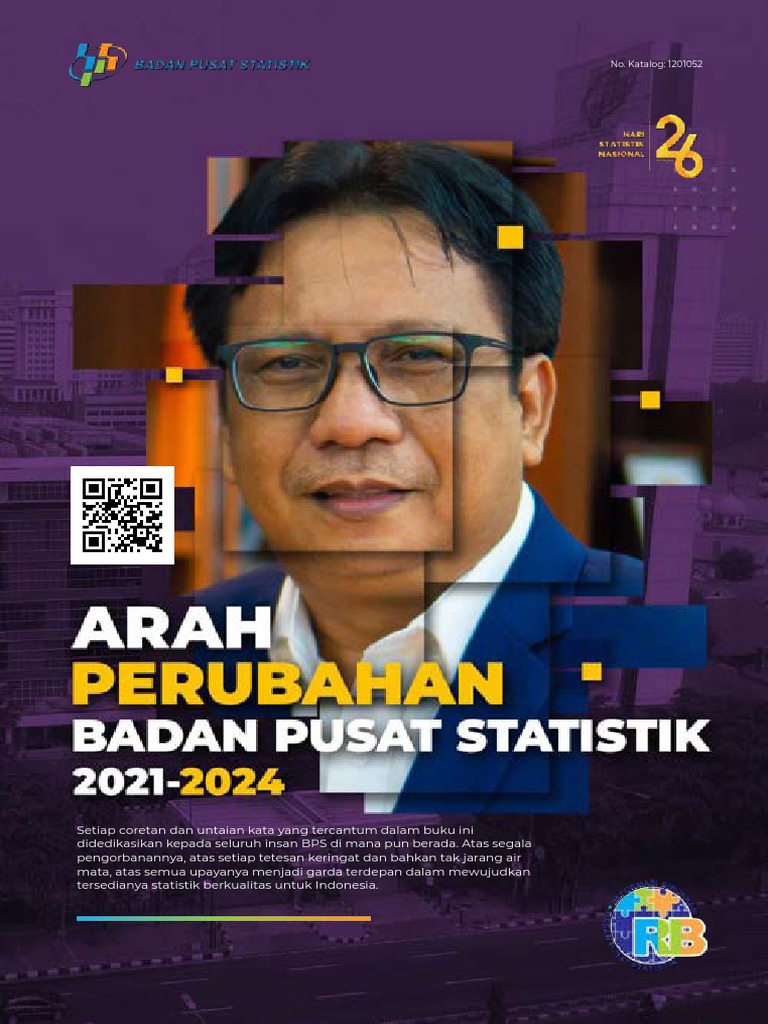 Buku Arah Perubahan Badan Pusat Statistik 2021-2024 1659510944 | PDF
